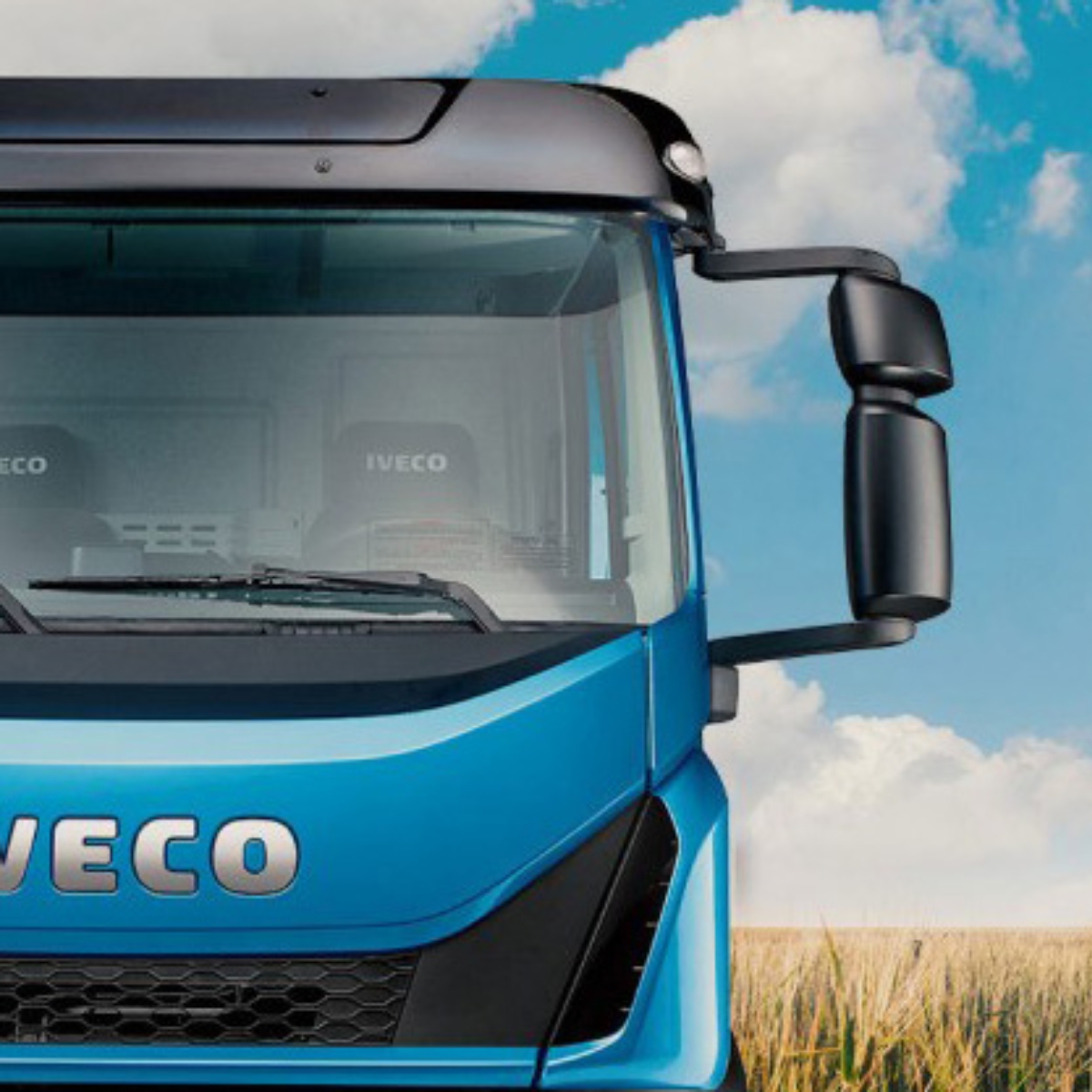 ESPEJO DERECHO LARGO ELECTRICO CON DESEMPAÑADOR PARA IVECO CURSOR ...