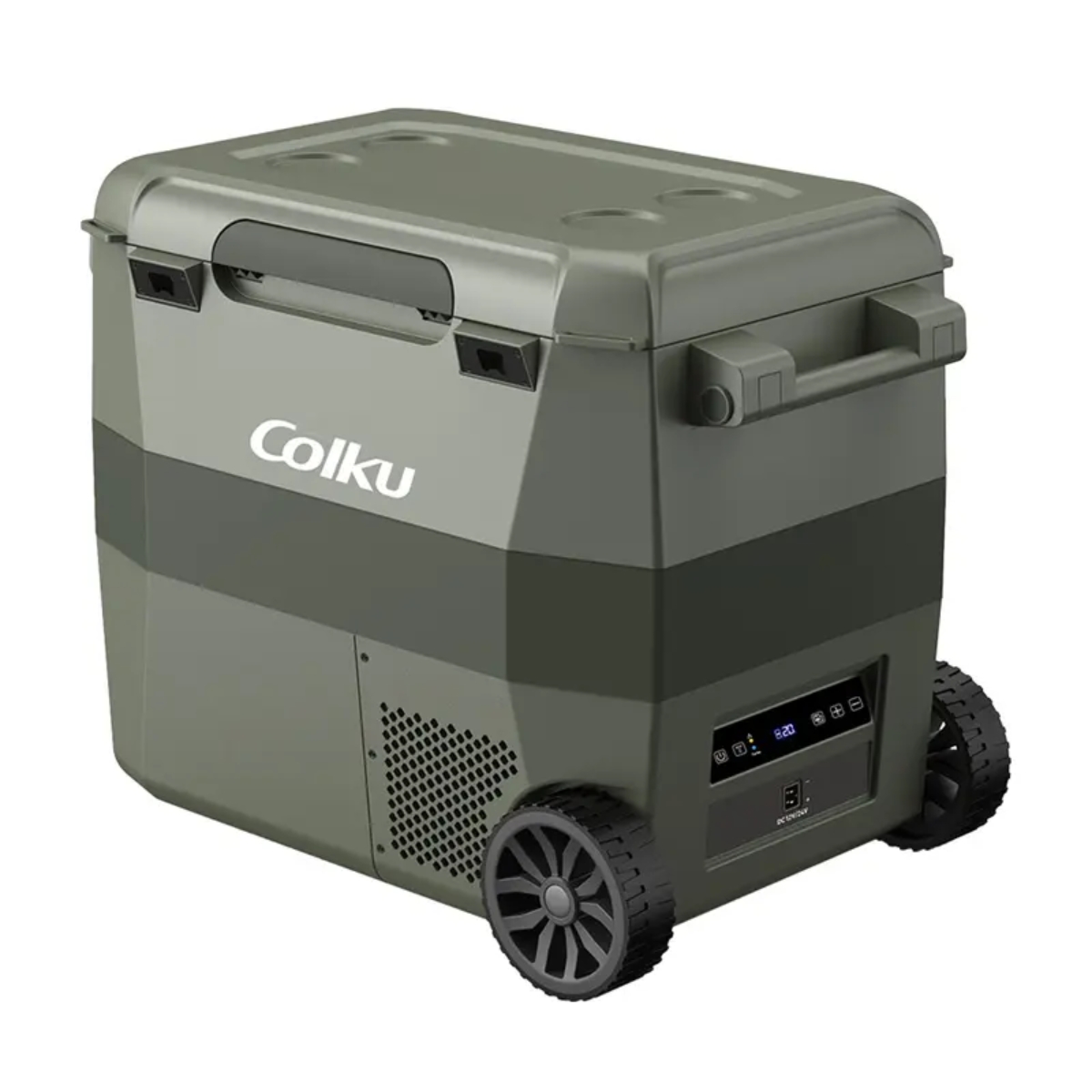 HELADERA PORTATIL COLKU 12V/24V – CON RUEDAS – CAPACIDAD 57 LT – COLOR ...