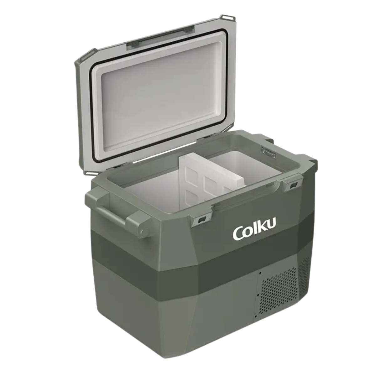 HELADERA PORTATIL COLKU 12V/24V – CON RUEDAS – CAPACIDAD 57 LT – COLOR ...