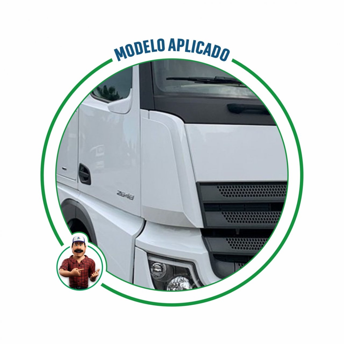 REVESTIMIENTO EXTERNO DEFLECTOR DE COLUMNA IZQ. MB NEW ACTROS – MAYREA ...